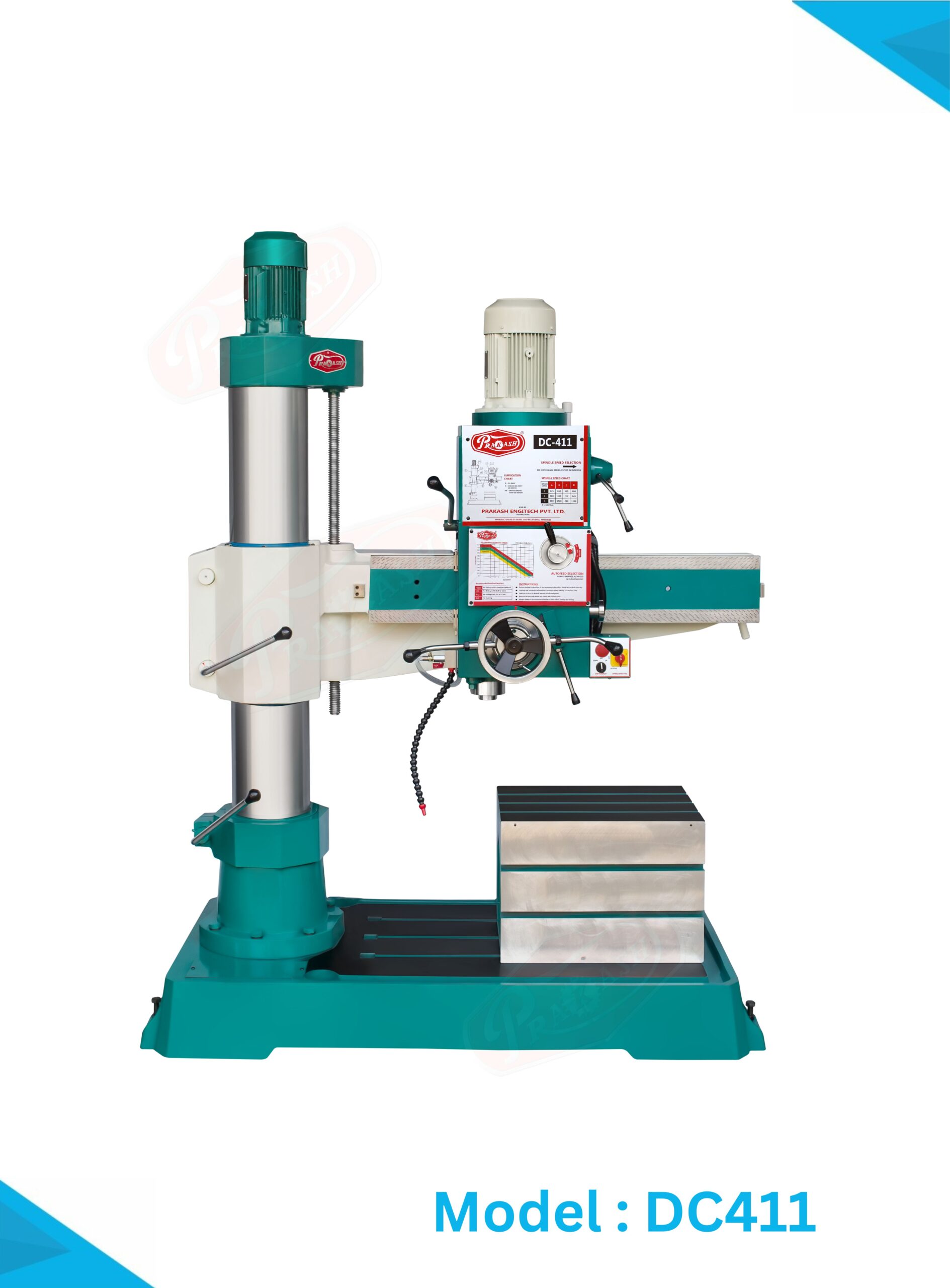 Prakash Engitech Pvt. Ltd. | +919429000041 | Radial Drill Machine ...
