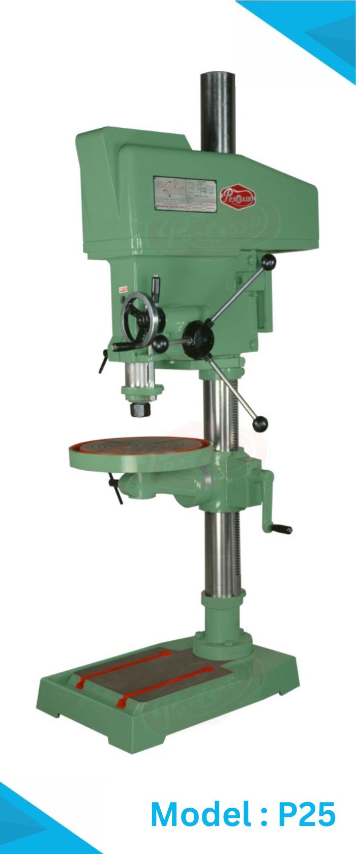 Model : P25 – Prakash Engitech Pvt Ltd